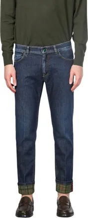 Mason's Harris 5-Pocket Pants - Homme - Jeans - Bleu - Taille: W32