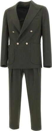 BRIGLIA 1949 Homme, Costumes, Vert, Taille: S Costume Deux Pi&egrave;ces Bolgheri