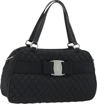 Ferragamo Sac &agrave; main Pre-owned - Femme - Pre-owned - Noir - Taille: ONE Size