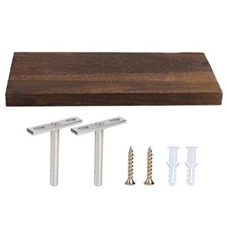 RAGUSO &Eacute;tag&egrave;res de Rangement murales &eacute;tag&egrave;res flottantes &eacute;tag&egrave;re Murale en Bois Industriel &eacute;tag&egrave;re Murale d&eacute;corative Rustique pour Chambre &agrave; Coucher Salon Sa