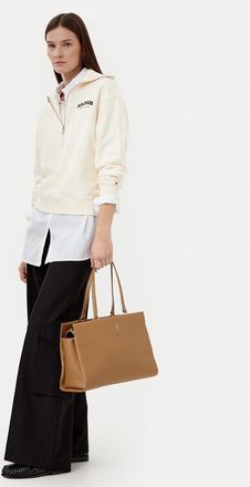 Tommy Hilfiger Handtasche Th Legacy Tote AW0AW17197 Braun