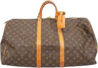 Louis Vuitton unisex, Pre-owned, Brun, Taille: ONE Size Sac week-end Vintage en toile Pre-owned