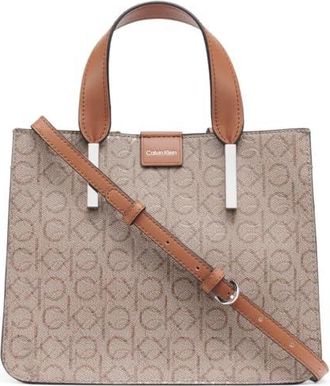 Calvin Klein Mini sac &agrave; bandouli&egrave;re Audrey pour femme, Amande/Taupe/Caramel, taille unique