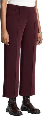 Elena Miro Femme, Pantalons, Rouge, Taille: 38 FR P810Z0 Pantalon Large