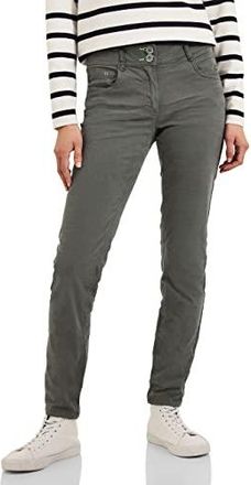 Cecil B376001 Pantalon en Tissu Slim, Easy Kaki, 30W x 30L Femme