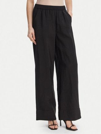 Marella Stoffhose Eremi 2613131154 Schwarz Regular Fit