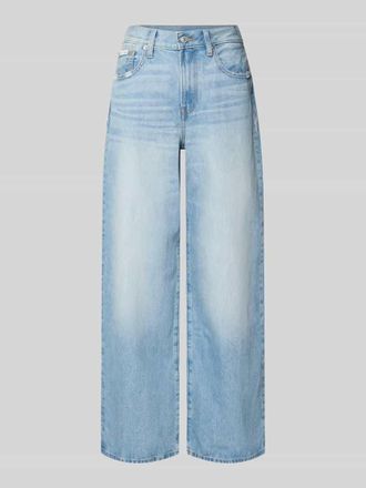 Calvin Klein Jeans Wide Leg Jeans aus reiner Baumwolle