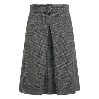 Slowear Im Going to Kneel in Wool - - Skirts - Damen - Grau - M