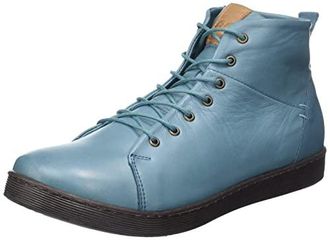 Andrea Conti Baskets pour Femme, Bleu p&eacute;trole, 38 EU