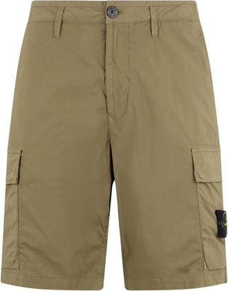 Stone Island Homme, Shorts, Vert, Taille: W32 Pantalons
