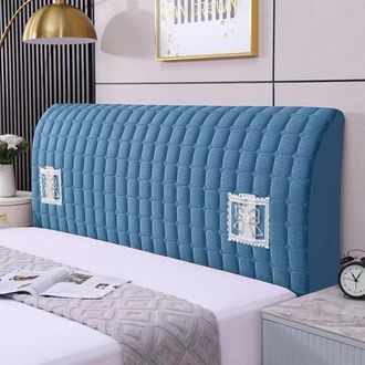 Generic Gesteppter, gepolsterter Kopfteilbezug, strapazierf&auml;higer Bettrahmenschutz, einfach anzubringen und zu reinigen, maschinenwaschbar, ideal f&uuml;r Zuhause.