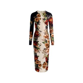 Alice & Olivia Robe mi-longue Delora - Femme - Robes - Multicolore - Taille: 34 FR