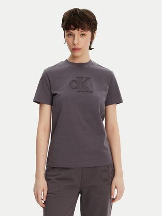 Calvin Klein Jeans T-Shirt J20J225256 Grau Regular Fit