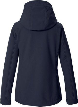 G.I.G.A. DX by killtec Softshelljacke GW 59 WMN SFTSHLL JCKT Winddichte, wasserabweisende Damenjacke mit Teddy-Fleecefutter