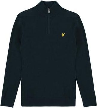 Lyle & Scott Pull col zippé en coton