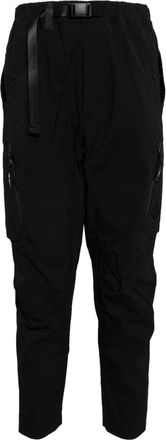 SPOONYARD Tapered-Cargohose mit Gürtel - Schwarz