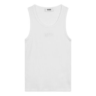 GCDS Ripp-Top - - Tops - Damen - Wei&szlig; - S