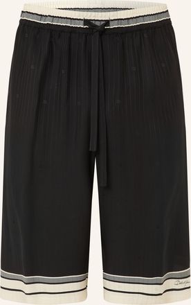 Dolce & Gabbana Seidenshorts Vanity schwarz