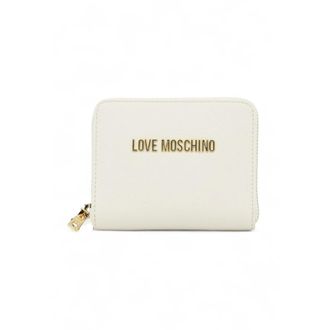 Love Moschino Zip-around Geldb&ouml;rse - - Accessories - Damen - Wei&szlig; - ONE SIZE