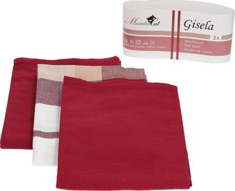 MamboCat hochwertige Geschirrtücher 100% Baumwolle für Gastronomie & Küche I Tücher saugstark zum Abtrocknen & Polieren von Glas Geschirr & Besteck I Spülhandt