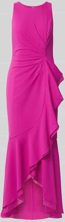 Adrianna Papell Abendkleid mit Drapierungen und Volants