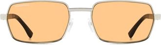 Dsquared2 unisex, Accessoires, Gris, Taille: 58 MM Rectangle Lunettes de soleil