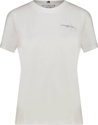 Tommy Hilfiger Damen T-Shirt mit Bio-Baumwolle 1985 COLLECTION