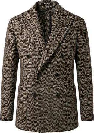 Tagliatore Homme, Vestes, Brun, Taille: XL Veste crois&eacute;e