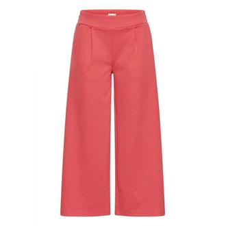 Ichi Ichi, Femme, Pantalons, Rouge, Taille: 40 FR Wide Pantalons