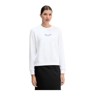 Guess Damen, Sweatshirts & Hoodies, Wei&szlig;, XLGr&ouml;&szlig;e