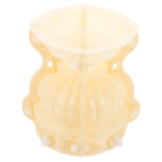 Supvox Blumentopf Form aus Kunststoff f&uuml;r DIY Pflanzk&uuml;bel Herstellung Langlebige Runde Pflanzgef&auml;&szlig; Form Einfach zu Entformen Wiederverwendbar Geeignet f&uuml;r Be