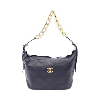 Chanel Pre-owned Sac bandouli&egrave;re Matelass&eacute; en cuir As2910 - Femme - Pre-owned - Bleu - Taille: ONE Size