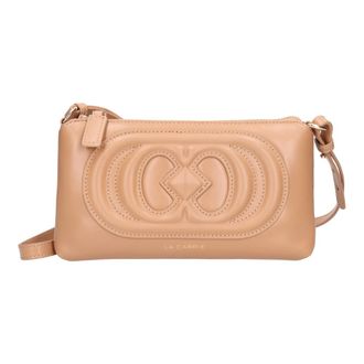 La Carrie Leder-Umh&auml;ngetasche - - Bags - Damen - Beige - ONE SIZE