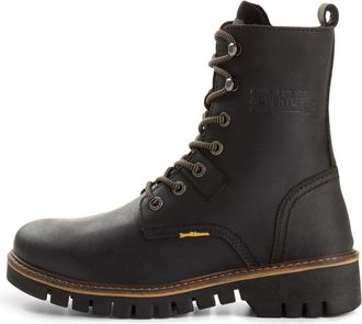 Camel Active Damen Stiefelette aus echtem Leder Schwarz, womenswear-36