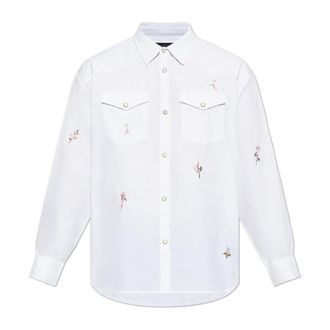 AllSaints Homme, Chemises, Blanc, Taille: XS Portman Shirt