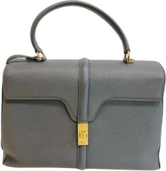 Celine Sac &agrave; main vintage Pre-owned - Femme - Pre-owned - Gris - Taille: ONE Size