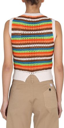 Department Five Striped Wool Sweater - Multicolor