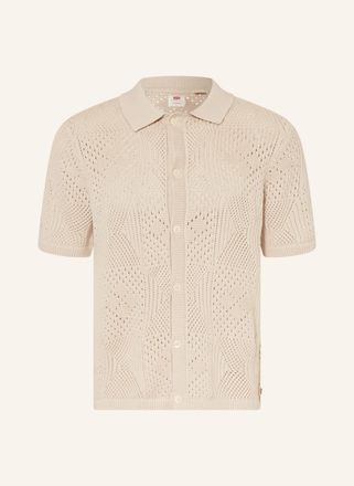 Levi's Strickhemd Standard Fit beige