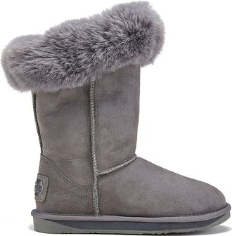 Australia Luxe Foxy kurze graue Stiefeletten