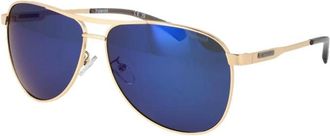 Polaroid Homme, Accessoires, Jaune, Taille: ONE Size Lunettes de soleil &agrave; monture en acier inoxydable