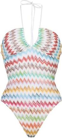 Missoni Maillot de bain une pi&egrave;ce en maille brillante &agrave; motif zigzag