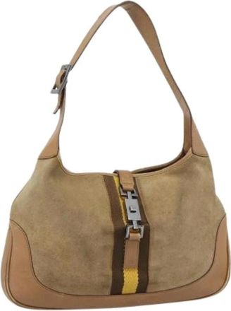 Gucci Sac bandouli&egrave;re vintage Pre-owned - Femme - Pre-owned - Brun - Taille: ONE Size