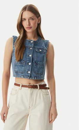 Morgan Weste 261-VCHARMY Blau Regular Fit