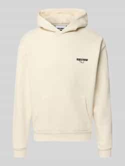 Review Relaxed Fit Hoodie aus Baumwoll-Mix mit Logo-Print