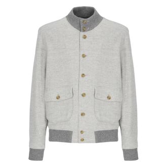 Lubiam Homme, Vestes, Gris, Taille: XL Veste en laine