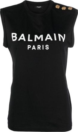Balmain Top - Schwarz