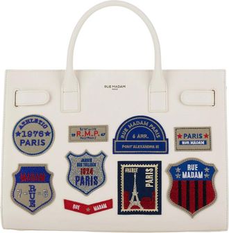 Rue Madam Femme, Sacs, Blanc, Taille: ONE Size Shoulder Bag