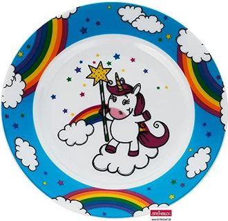 WMF Vaisselle licorne pour enfant, 19 cm, en porcelaine, passe au lave-vaisselle, couleur et utilisation alimentaire