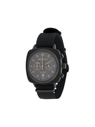 Briston montre Clubmaster Sport - Noir