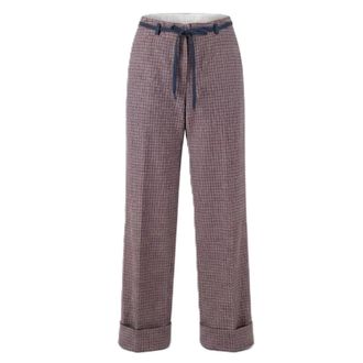 PANICALE Weite Hose - - Trousers - Damen - Braun - S